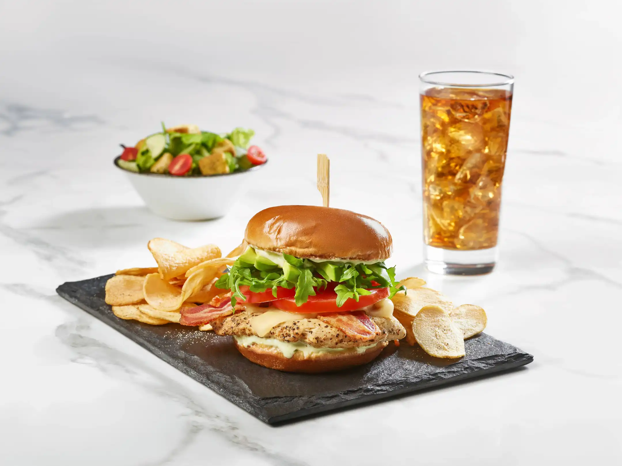 Grilled Chicken Club - Bar Louie